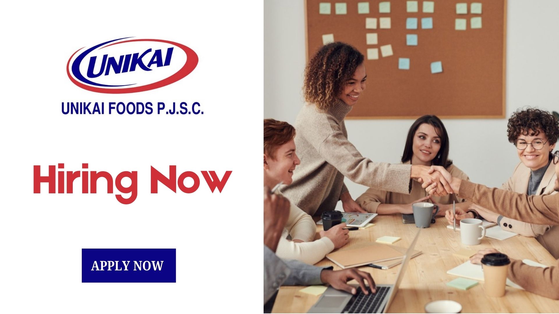 Unikai Foods PJSC Latest Job Vacancies in Dubai