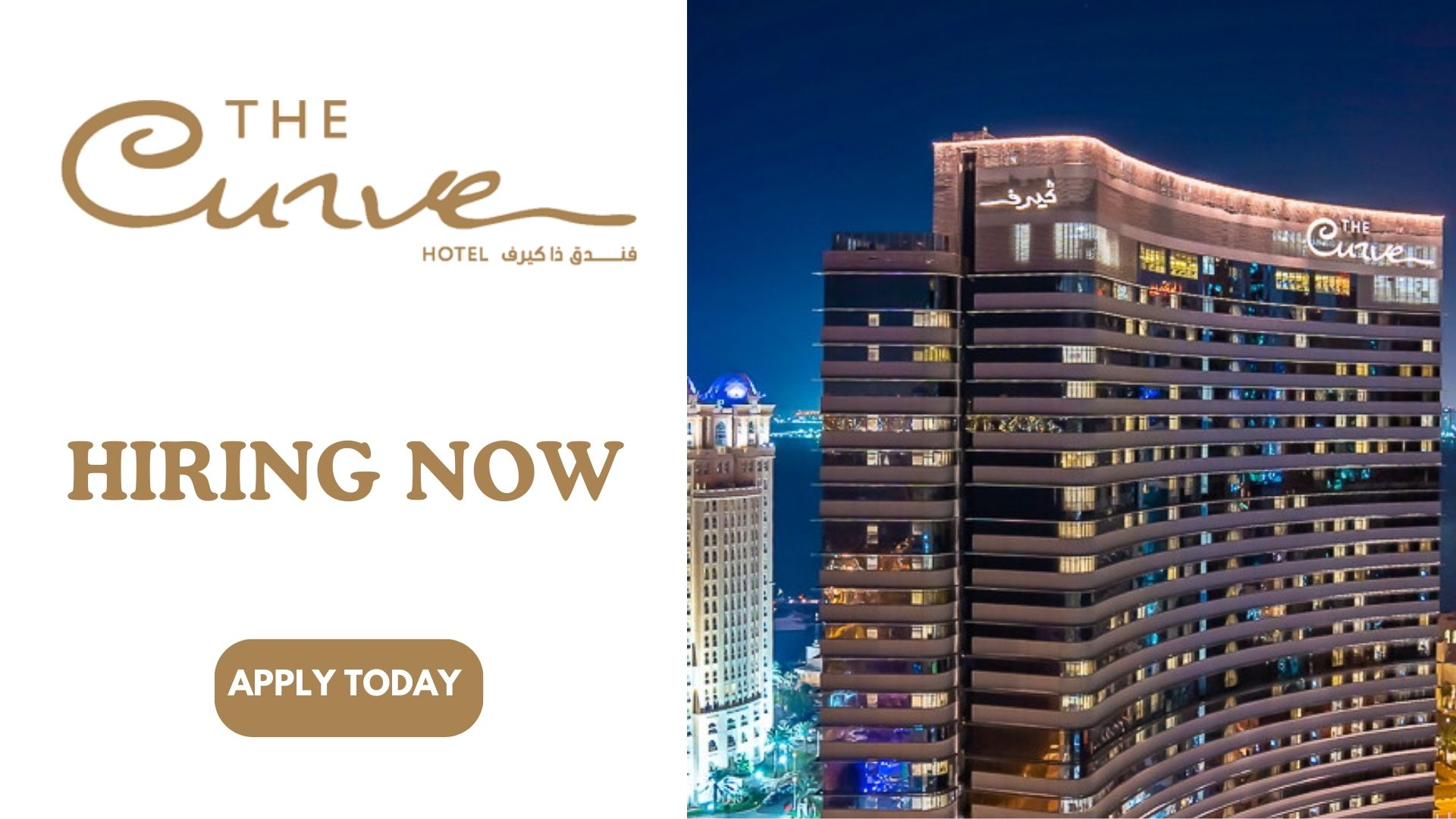 The Curve Hotel Announced Latest Career Vacancies